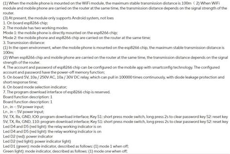 Wifi Relej Modul Esp8266 Esp 01 5v Things Smart Home Remote Switch