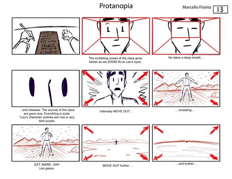 Marcello Frisina Protanopia Storyboards