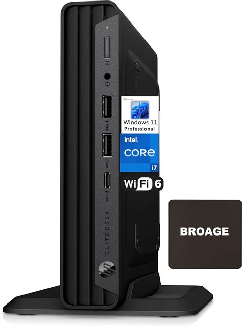 Amazon Com HP EliteDesk 800 G6 Business Mini PC Desktop Computer Intel Octa Core I7 10700 Up