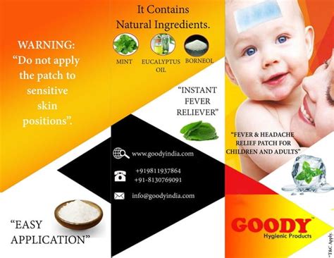 Fever And Headache Relief Cooling Patch Pdf