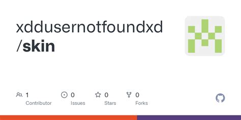 GitHub Xddusernotfoundxd Skin