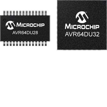 New At Mouser Microchip Technologys Avr Du Microcontrollers For