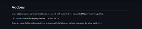 Sklimequery Doesn T Work Issue Matocolotoe Skript Github