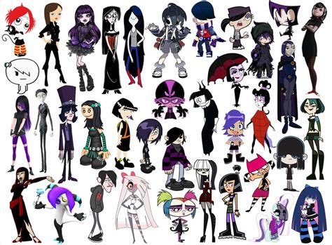 Little Emo People Cartoons