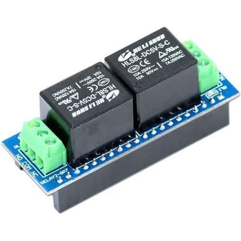 Raspberry Pi Pico Board With Pico Dual Channel Relay Hat Rpi Pico Kit