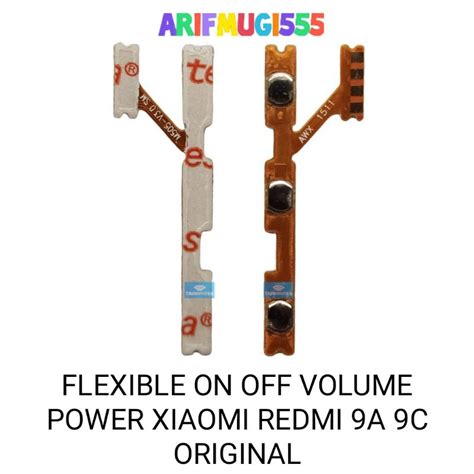 Jual FLEXIBLE FLEKSIBEL POWER ON OFF VOLUME XIAOMI REDMI 9A REDMI 9C ORIGINAL Shopee Indonesia