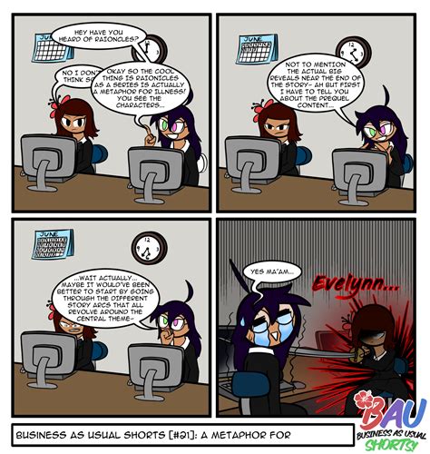 Bau Shorts A Metaphor For By Usualcomics On Newgrounds