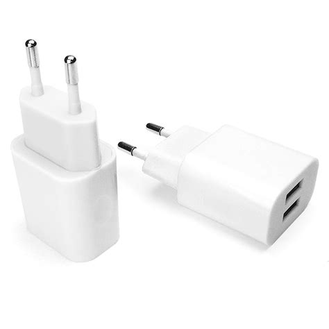 Carregador de tomada c 2 saídas USB bivolt branco ESACW2 Geonav BT 1 UN
