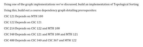 Solved Using One Of The Graph Implementations Weve