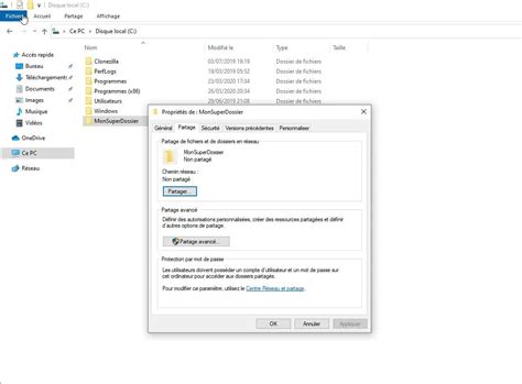 Comment Partager Ses Fichiers Et Dossier En R Seau Entre Deux Pc Sur