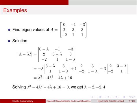 Spectral Factorization Ppt