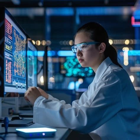 Free Focused Data Analyst Image Analyst Data Technology Download At Stockcake