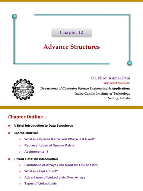 Chapter 12 Advance Structures Pdf Pointer Computer Programming