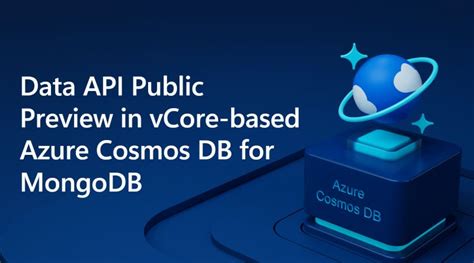 🛠️ Data Api For Azure Cosmos Db For Mongodb Azure Cosmos Db