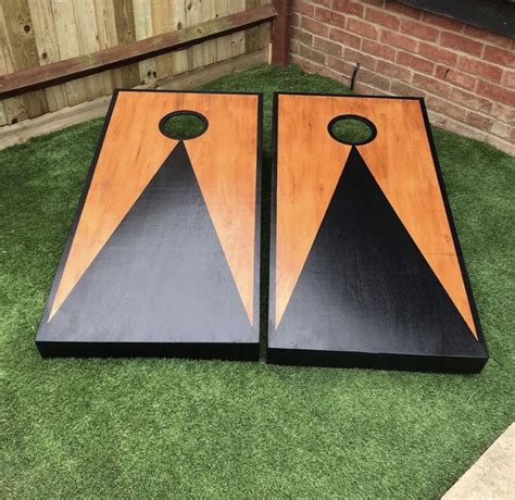 Pin By Hazel Ohm On Projects In 2024 Cornhole Designs Cornhole Set