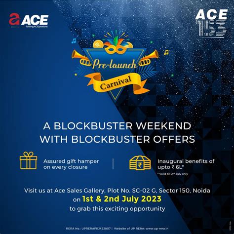 Ace Group India On Linkedin Aceprelaunch Carnival Ace Ace153