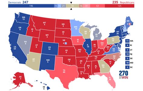 2024 Presidential Election Forecast Maps 270towin