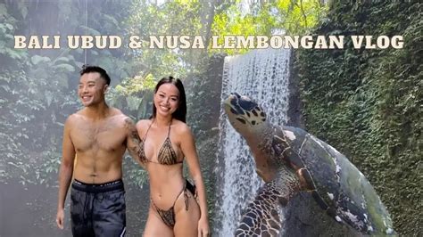 VLOG BALI UBUD WATERFALL SNORKELING IN NUSA LEMBONGAN YouTube