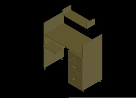 Bureau Dans Autocad Téléchargement Cad 8492 Kb Bibliocad