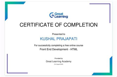 Kushal Prajapati On Linkedin Hey Everyone I Have Successfully