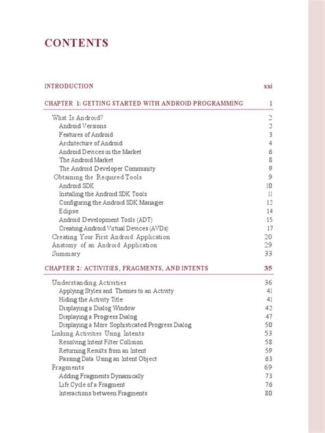 what is android 2 chapter 1 getting started with android programming