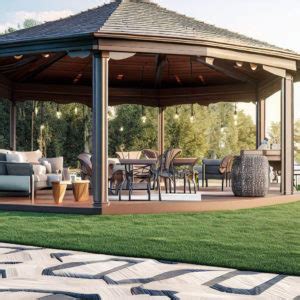 Top Gazebo Floor Ideas For Grass Transform Your Outdoor Space