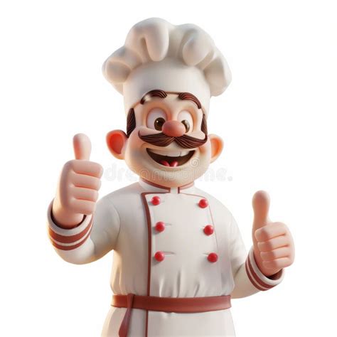 Cartoon Chef Giving A Thumbs Up Stock Illustration Illustration Of