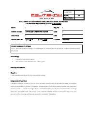 Practical Task 2 DFN50133 SESI 2 Pdf CLO1P 60 TOTAL 60 Return Date