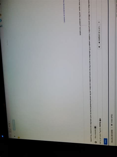 Solved Show Me The Steps On How To Solve This Anova Problem