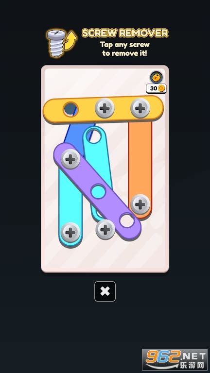 拧开螺丝钉Unscrew Puzzle手游下载 Unscrew Puzzle拧开螺丝钉小游戏下载v0 5 1 乐游网安卓下载