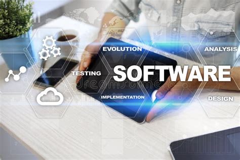 Software Development Data Digital Programs System Technology Concept Stock Image Image Of