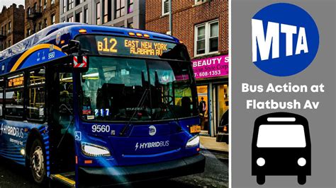 Mta Nyct Bus Action From B12 B49 From Clarkson Rogers Clarkson