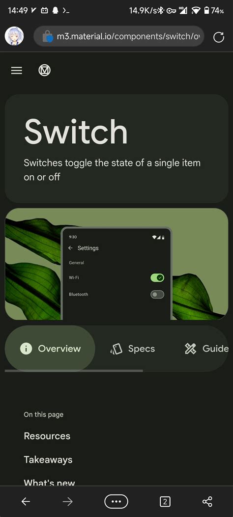 M3 Styled Switch Issue 3797 Callstack React Native Paper GitHub