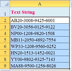 How To Add Insert Certain Character Every X Characters Into Cells