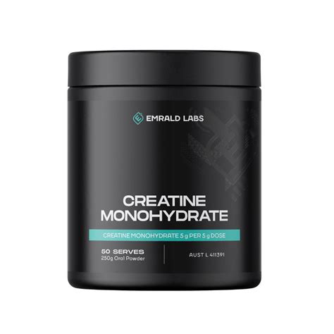 Buy Creatine Monohydrate By Emrald Labs Online Supps R Us