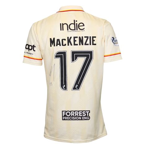 Zander Mackenzie Ross County Partick Thistle Matchwornshirt