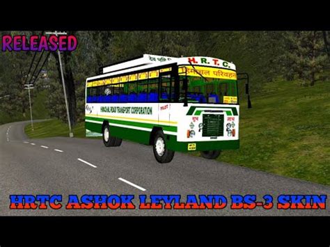 HRTC ASHOK LEYLAND BS 3 SKIN RELEASED V 1 YouTube