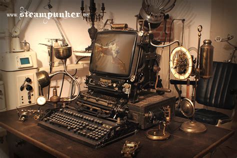 Steampunk Computer Maus Alexander Schlesier Steampunk Workstation