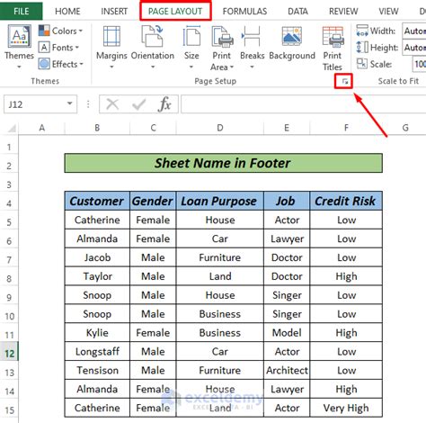 How To Apply Sheet Name Code In Footer In Excel 3 Ways Exceldemy