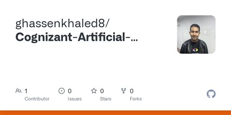 Github Ghassenkhaled Cognizant Artificial Intelligence
