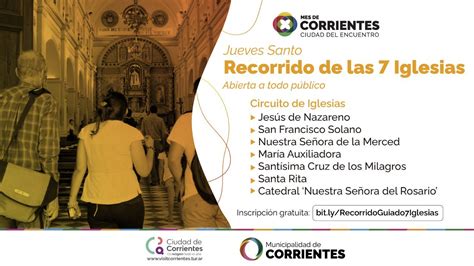 Recorrido De Las 7 Iglesias Agenda Corrientes