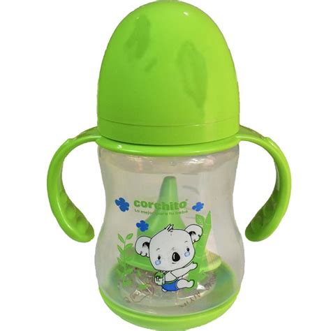 Kit Set Teteros Corchitos Verde Bebe Niño Niña