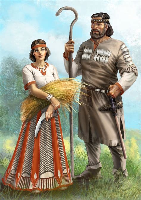 Neolithic People Reconstructionby Irina Vasilenko On Artstation