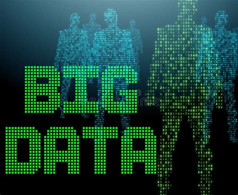 Big Data Modern Computing Concept Stock Illustration Illustration Of Abstract Network