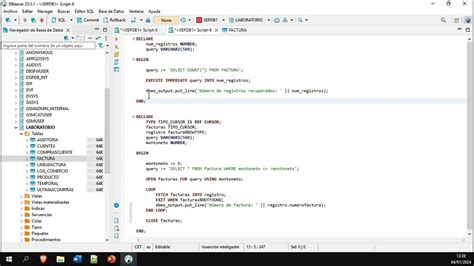 Oracle Y El Lenguaje Pl Sql Parte 37 Pl Sql 15 Sql Dinámico Youtube