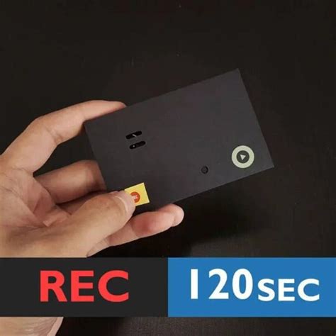 Push Button Sound Module Black Paper Stock Cover Black Sound Tag Stick On Seconds Etsy