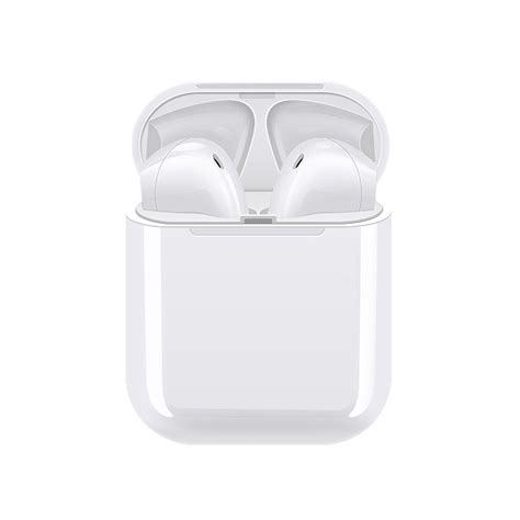 True Wireless Earphones And Charging Case White