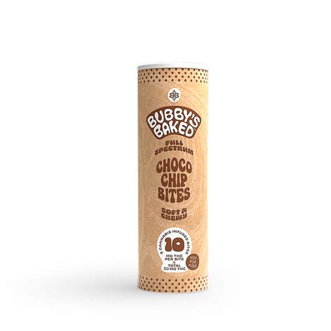 Bubbys Baked Choco Chip Bites Leafly