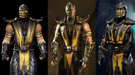 Mortal Kombat 9 Scorpion Alternate Costume