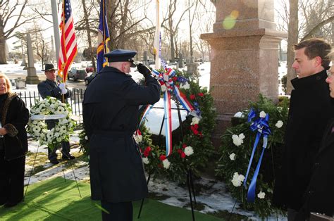 107th Airlift Wing Honors Former Us President 107th Attack Wing